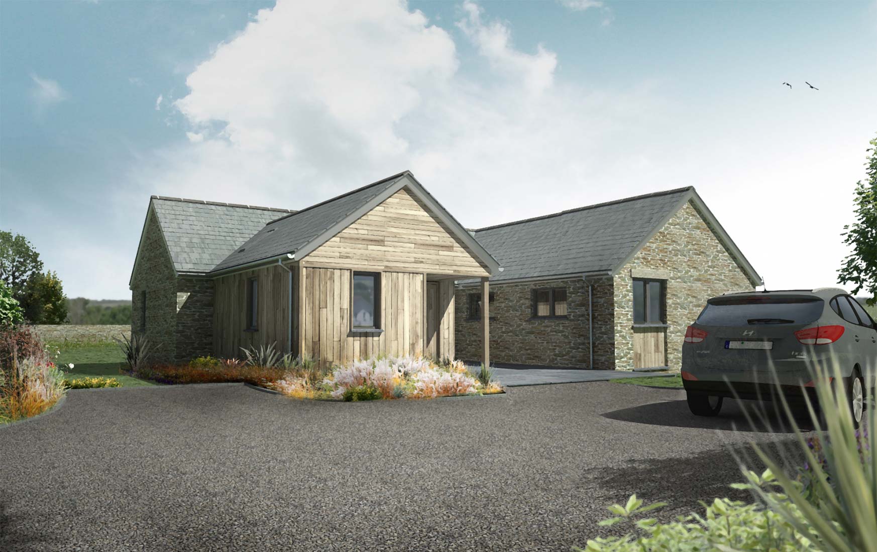 Treloan Barn - Projects - CAD Architects, Cornwall